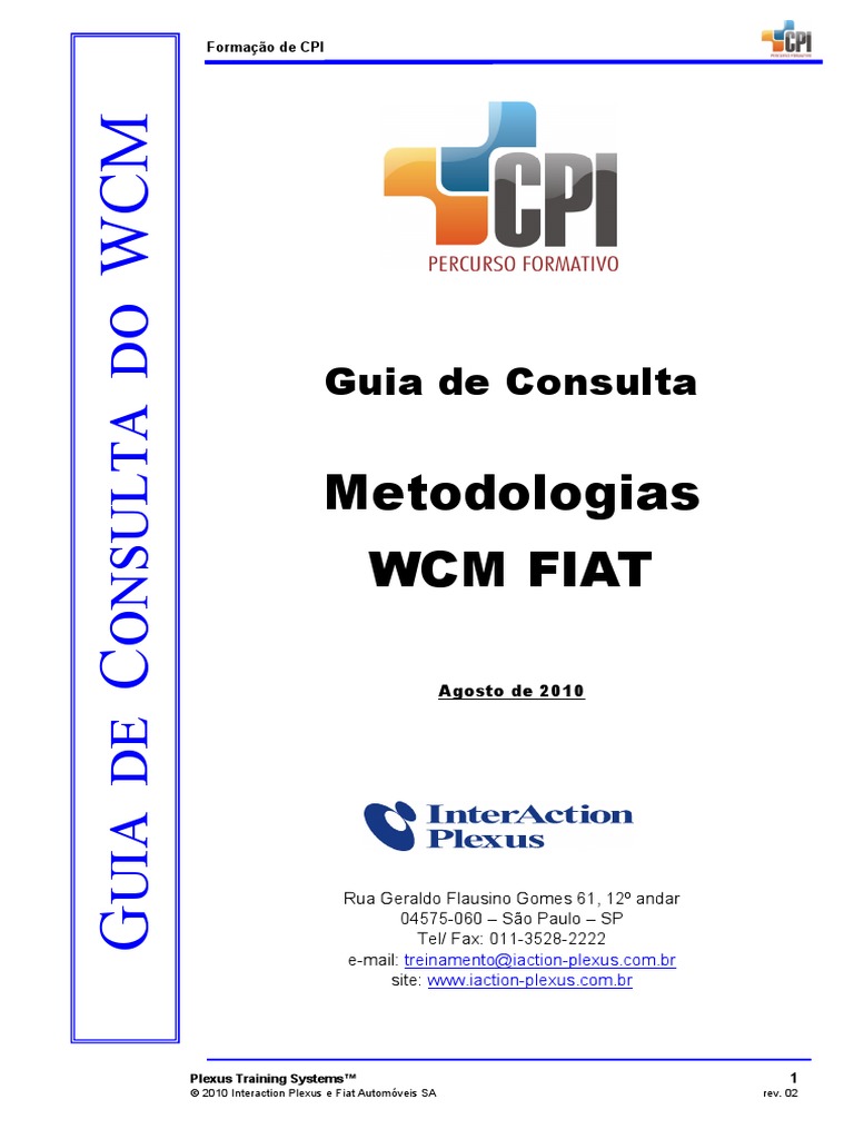 Guia de Consulta Do WCM PDF | Download Free PDF | Logística | Padronização