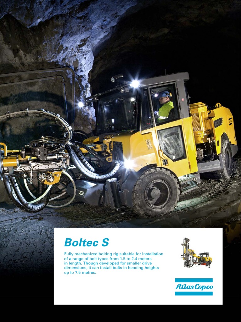 Boltec S | PDF | Drilling Rig | Screw