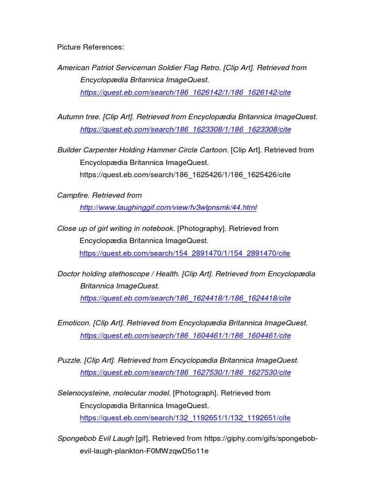 Image References from Britannica | PDF