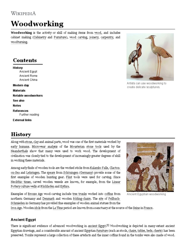 Woodworking PDF | Download Free PDF | Woodworking | Decorative Arts