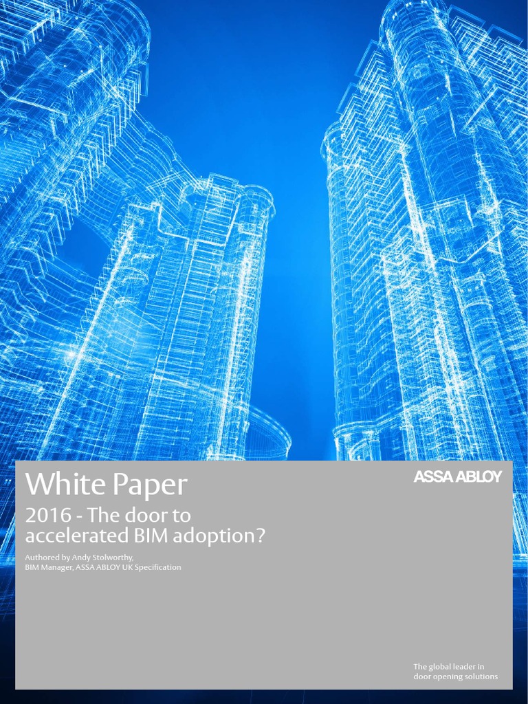 ASSA ABLOY Specification BIM White Paper | PDF | Building Information ...