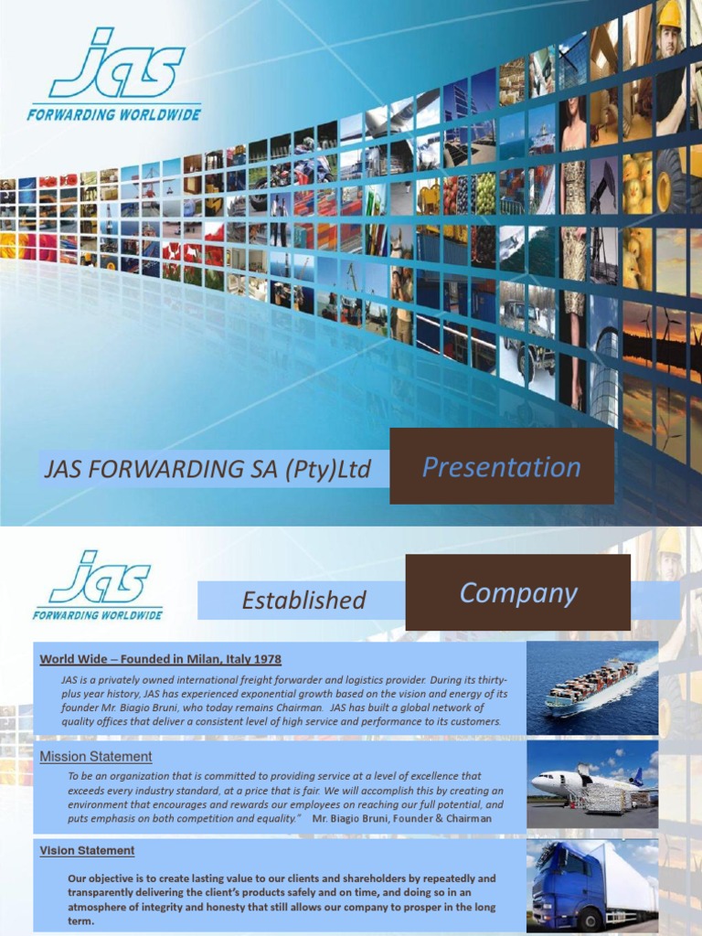 JAS South Africa Presentation | PDF | Airport | Port