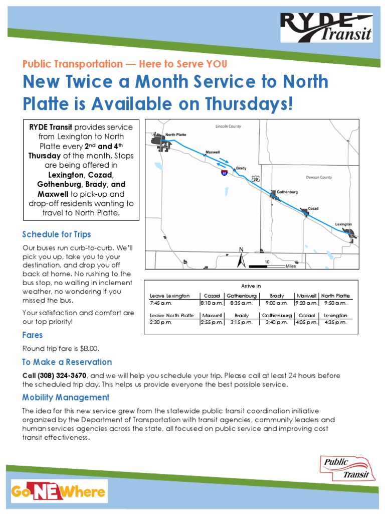 Ryde Transit Route | PDF