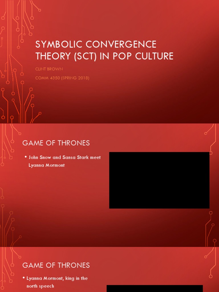 Symbolic Convergence Theory in Pop Culture | PDF
