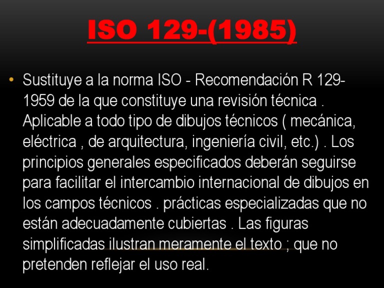 Iso 129 - (1985) | PDF | Ingeniería | Science