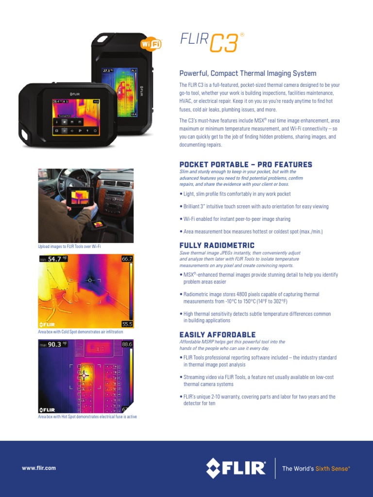 Powerful, Compact Thermal Imaging System: Pocket Portable - Pro ...