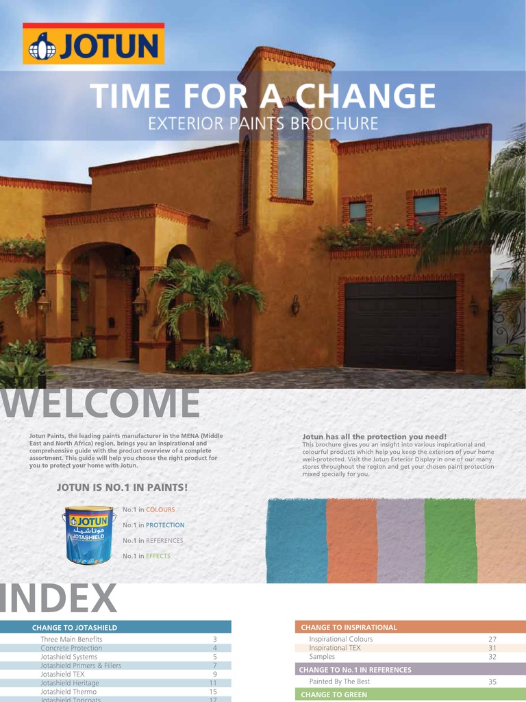 Brosur Cat Jotun (Exsterior) | PDF