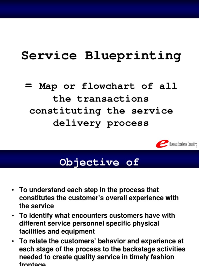 Service Blueprint | PDF