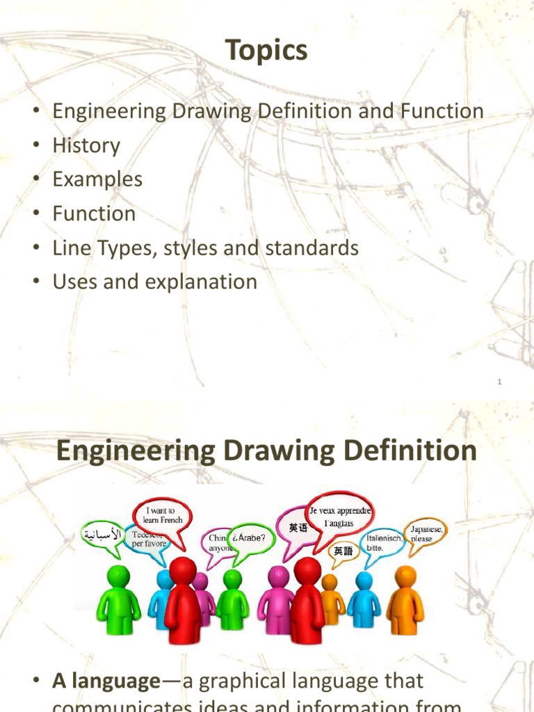 Engineering Drawing Definition, History, Examples, Functions and ...