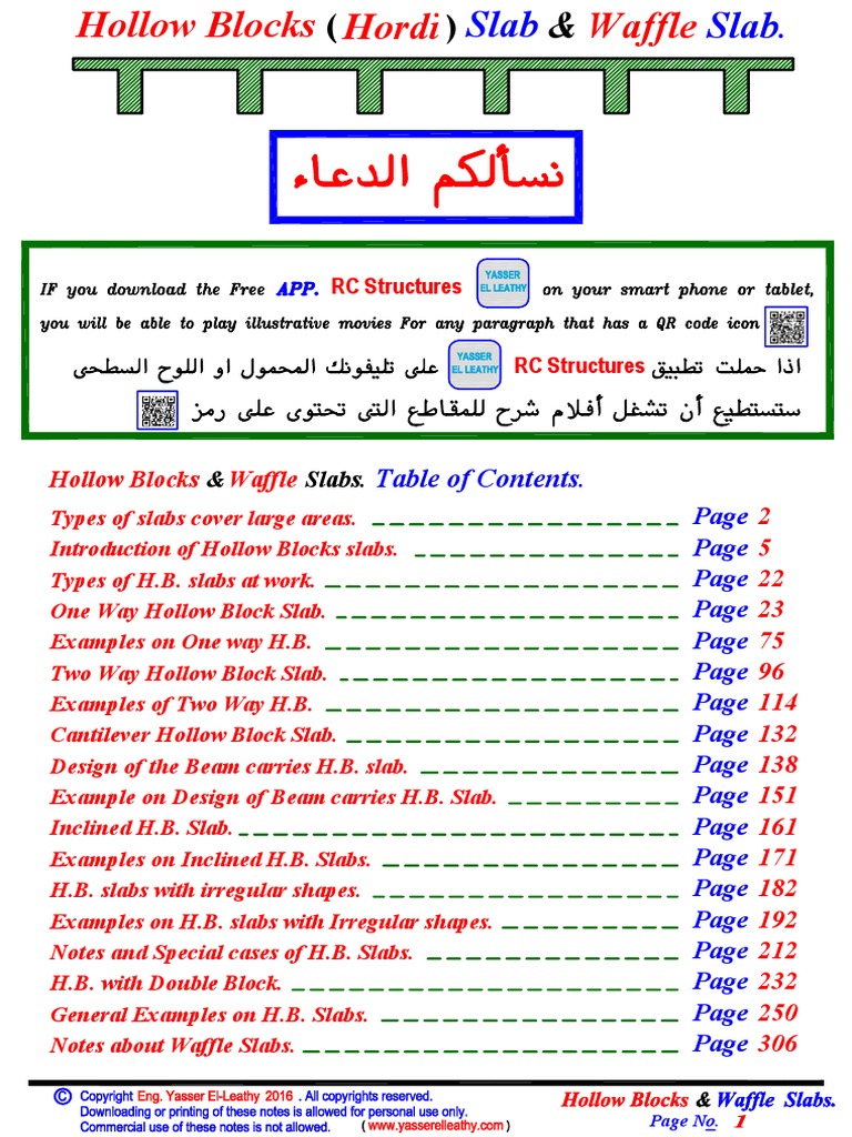 23 - (Slabs) Hollow Blocks (Hordi) Slabs & Waffle Slabs (2016) | PDF ...