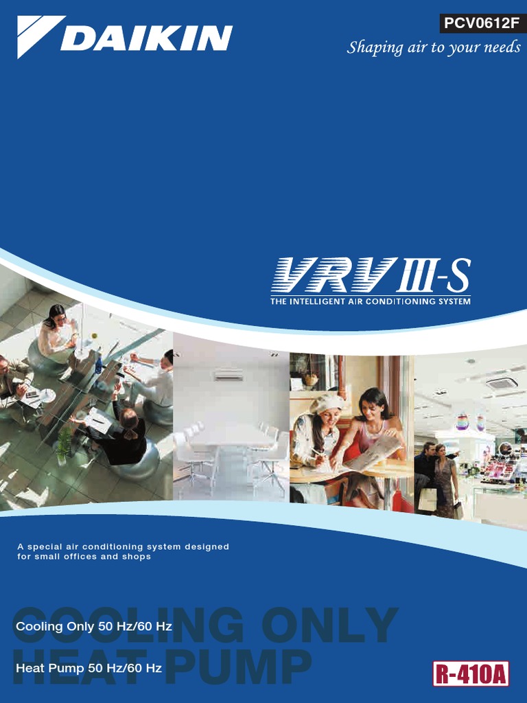 VRV Iii-S | PDF | Electric Motor | Power Inverter