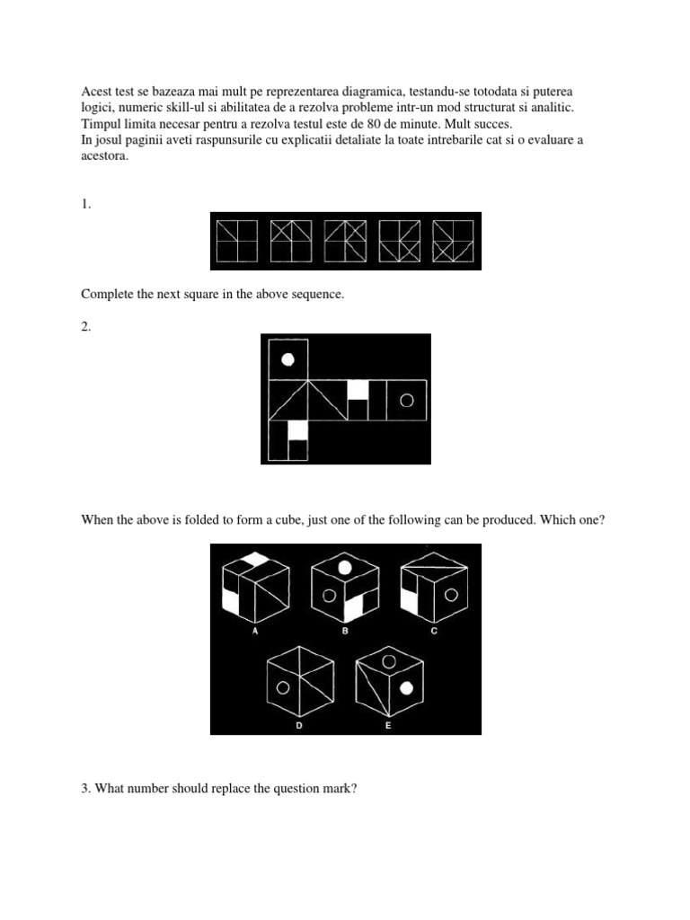 Test IQ 2018 | PDF | Geometry | Teaching Mathematics
