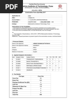 SPPU Exam Form Filling Process 2025-26 | PDF