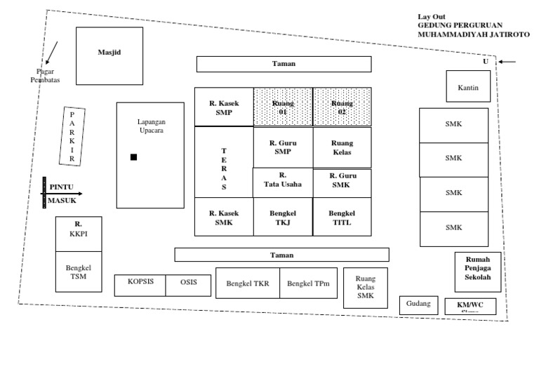 Denah Ruang Sekolah | PDF