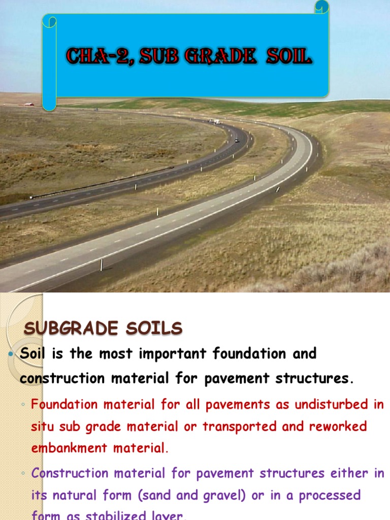 Subgrade Soil | PDF | Natural Materials | Infrastructure