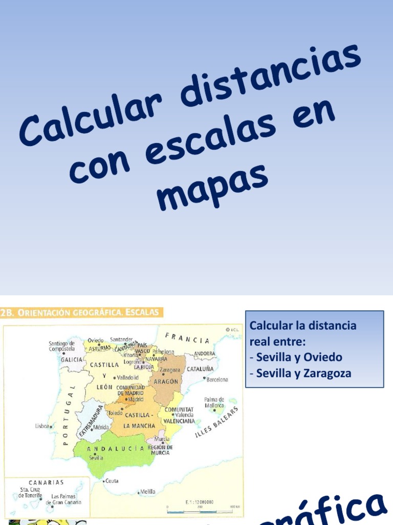 Trabajando Las Escalas de Los Mapas | PDF