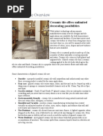 Fireclay Tile Specifications and Uses | PDF | Tile | Materials