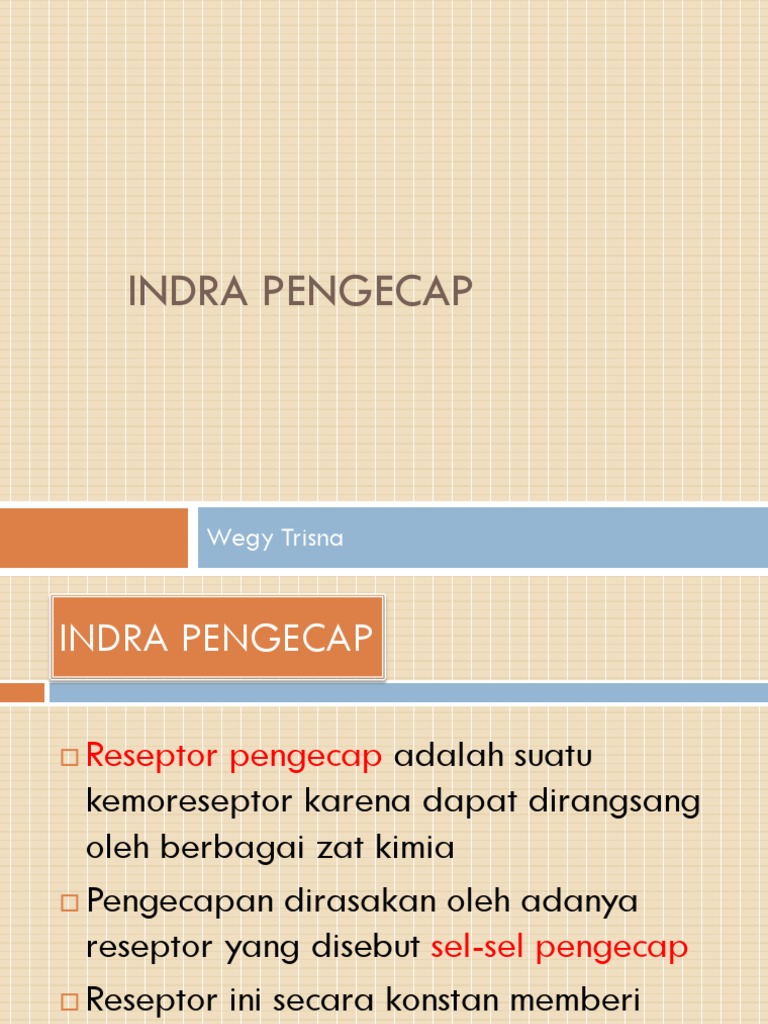 Gambar dan Fungsi Indera Pengecap | PDF