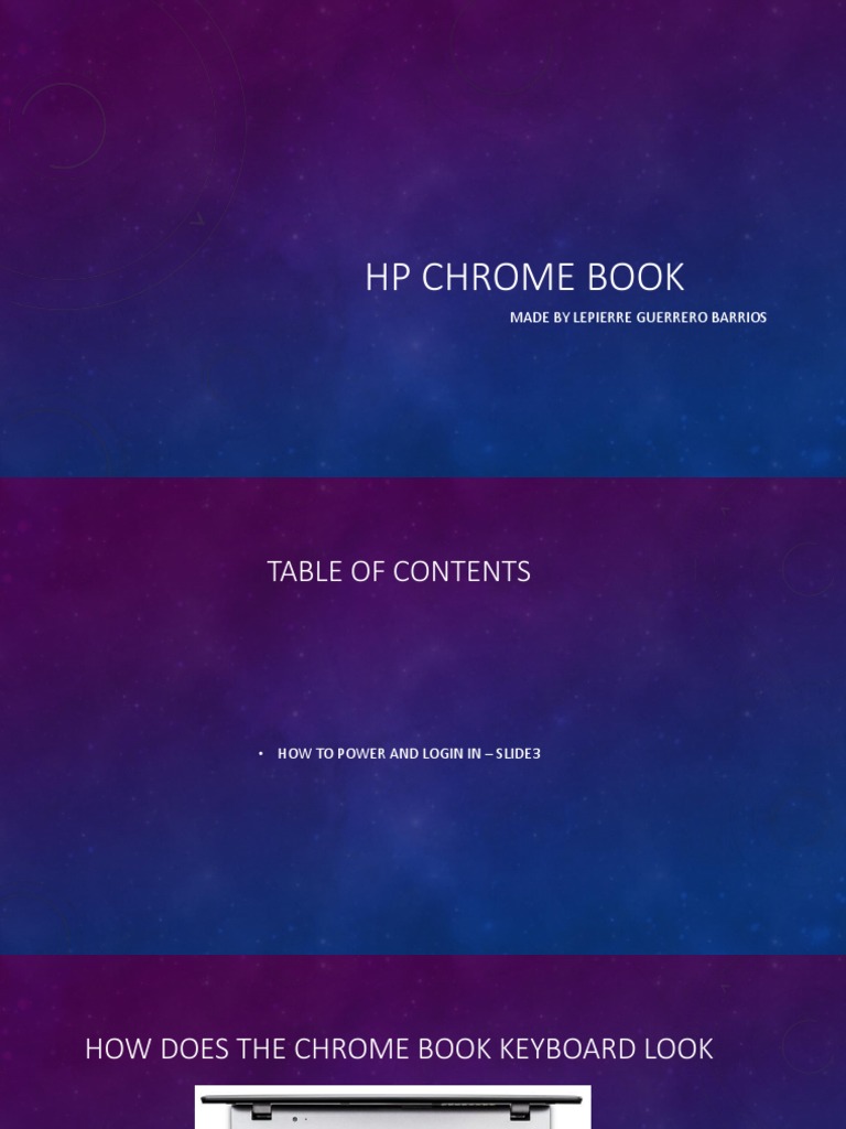 HP Chromebook Setup and Keyboard Guide | PDF | Foreign Language Studies