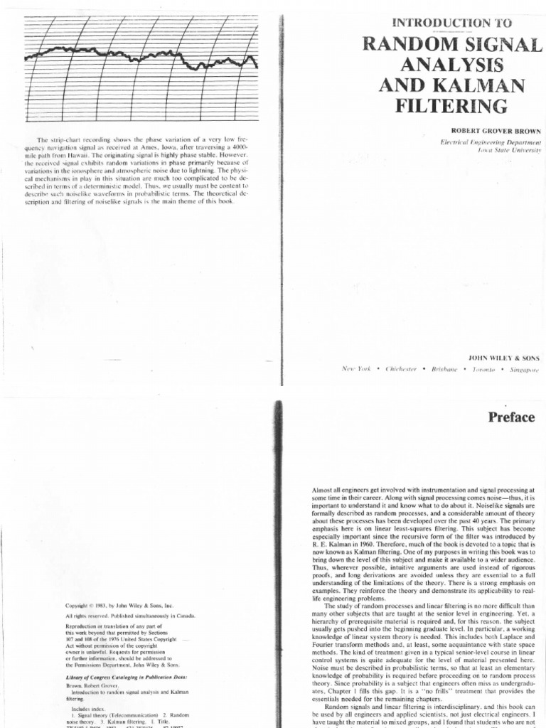 18530.introduction To Random Signal Analysis and Kalman Filtering by ...