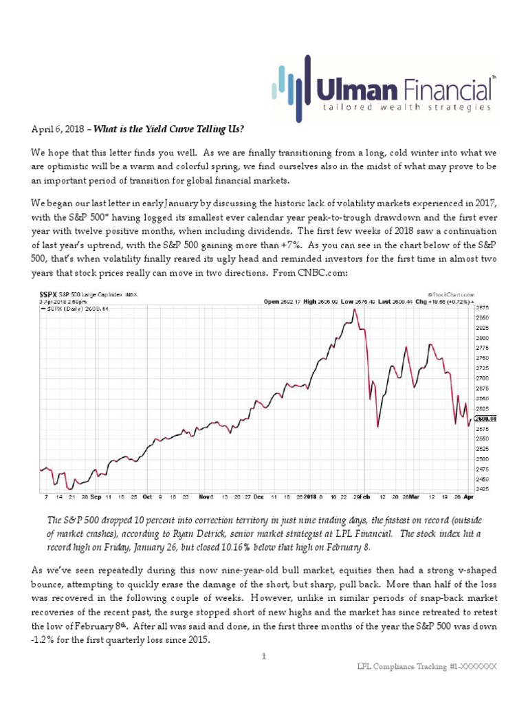 LPL Compliance Tracking #1-XXXXXXX | PDF | Yield Curve | Yield (Finance)