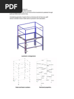 Structural Design of Work Platform For SWL 250kg - m2 | PDF | Strength ...