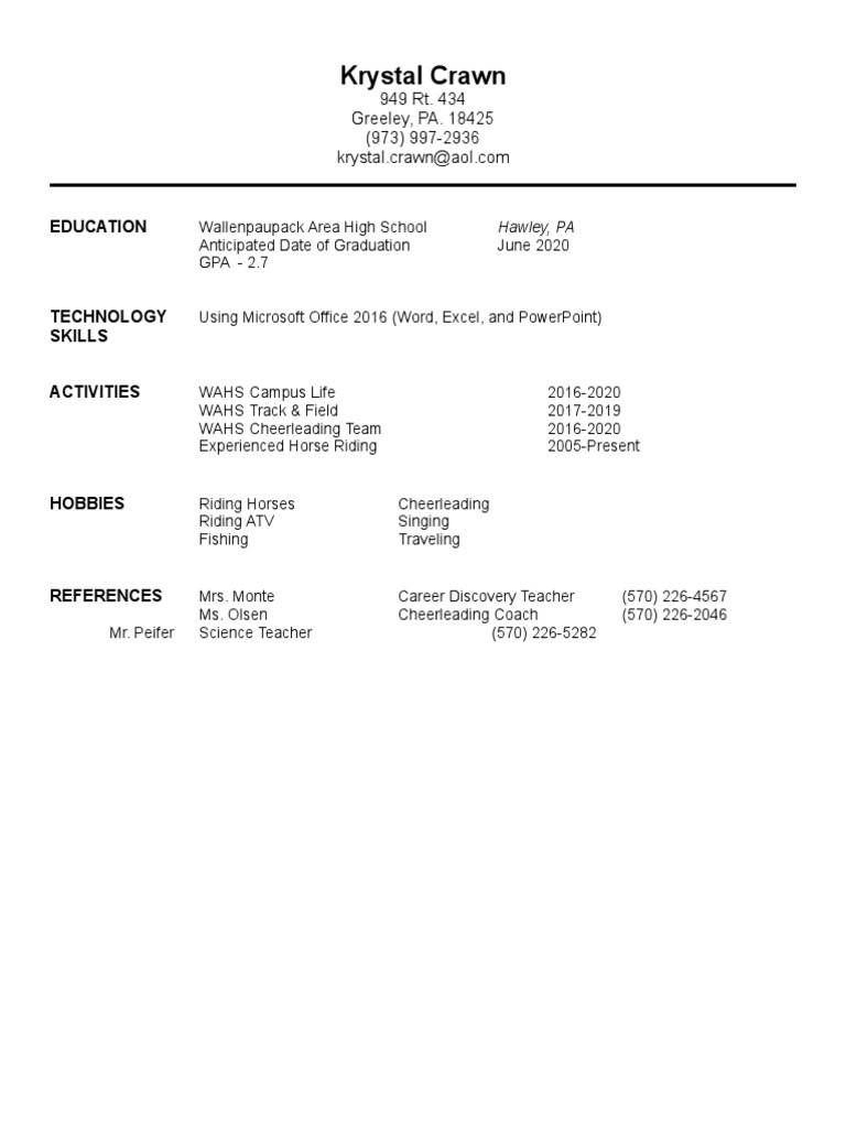 Sample Resume 1 | PDF | Windows Text Related Software | Unix Software