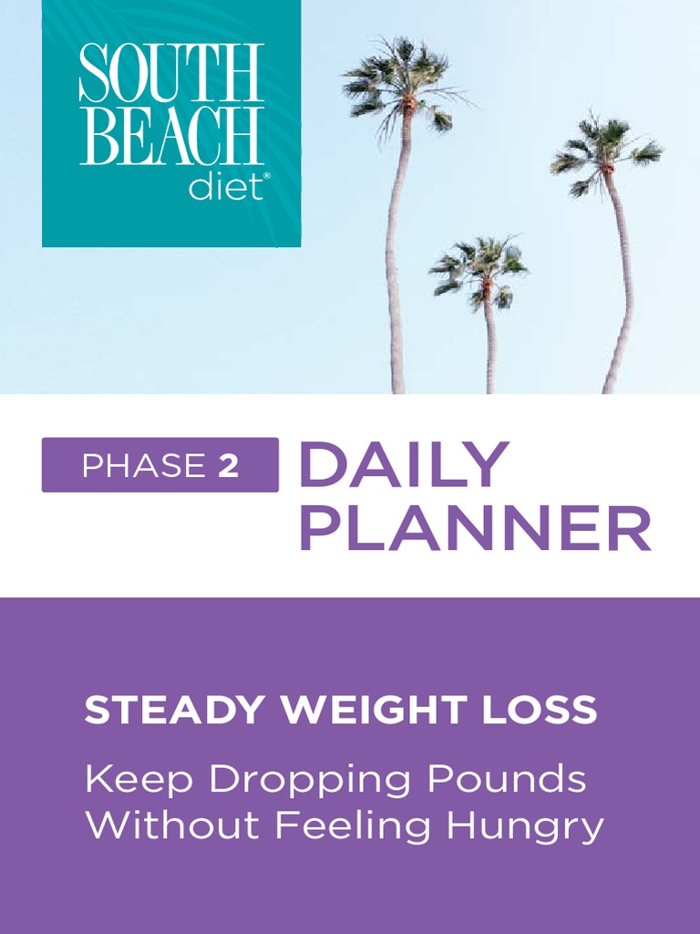SB Planner Phase 2 | PDF | South Beach Diet | Dieting