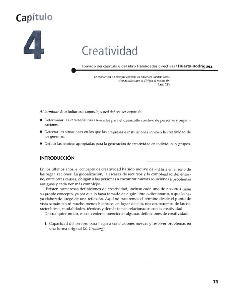 Libro Creatividad | PDF | Creatividad | Toma de decisiones