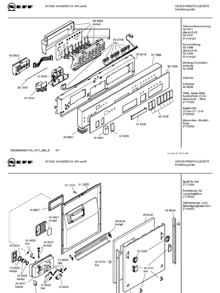Exploded View | PDF | Electrical Connector | Switch