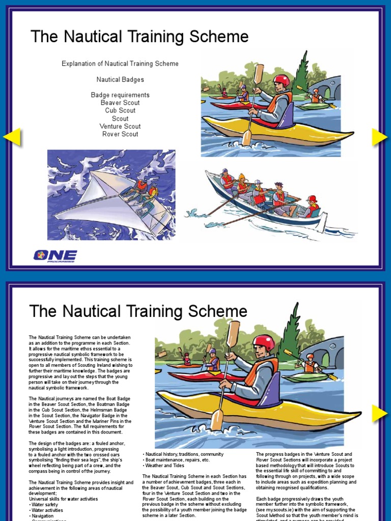 01 Nautical Training Scheme | PDF | Tide | Scouting