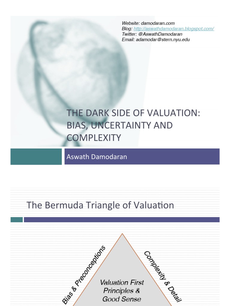 Valuation Bermuda Triangle A I MR | PDF | Cost Of Capital | Market ...