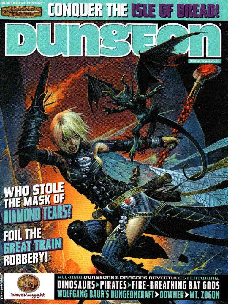 Dungeon Magazine #143 | PDF | Newspaper And Magazine