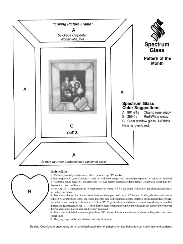 2014-Loving Picture Frame | PDF | Solder | Art Media