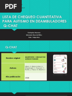 Escala M Chat | PDF | Cuestionario | Ocio