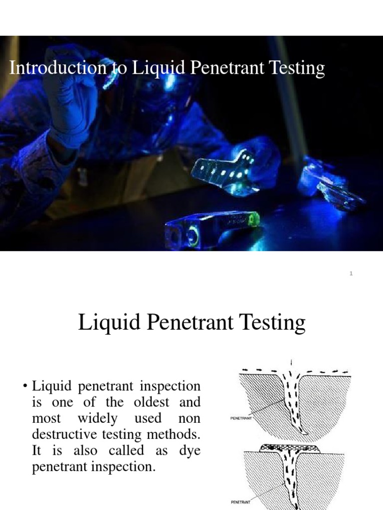 Overview of Liquid Penetrant Testing | PDF | Building Engineering ...