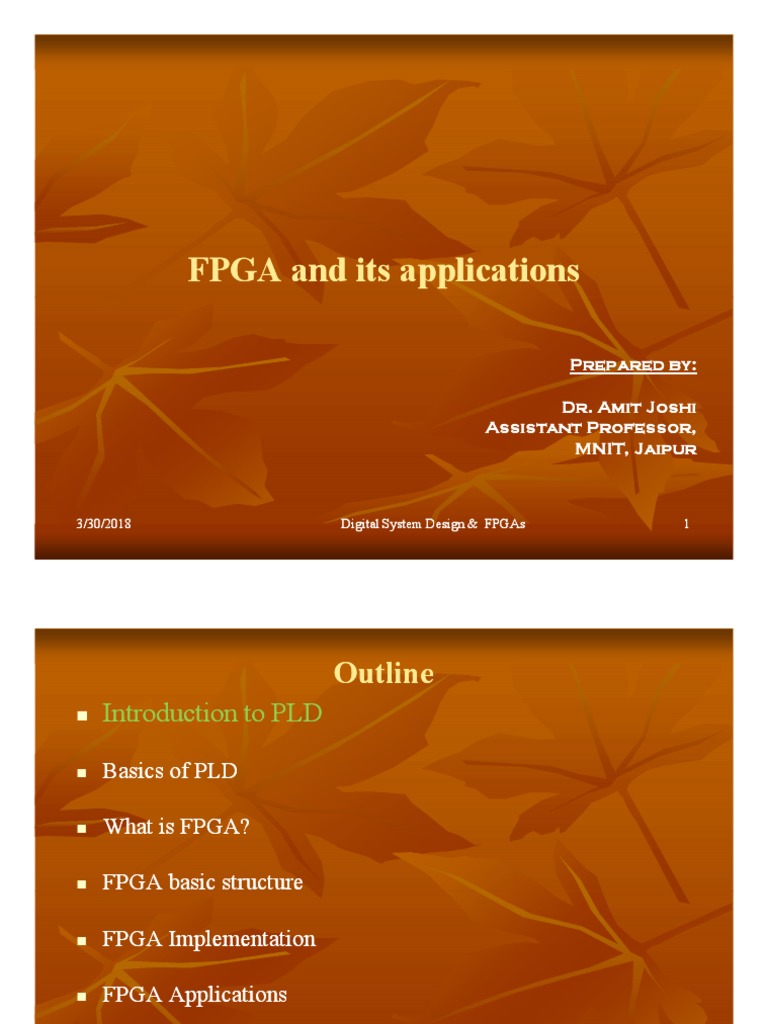 An Introduction to Field Programmable Gate Arrays (FPGAs): Their ...