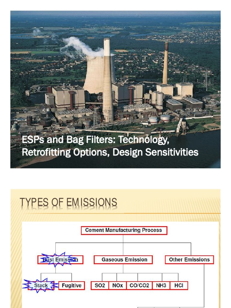 Types of Emissions & ESP-Bag Filter Technologies | PDF | Electrical ...