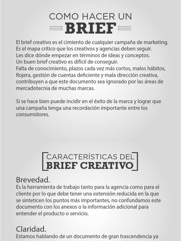 Brief Campaña | PDF | Publicidad | Marketing