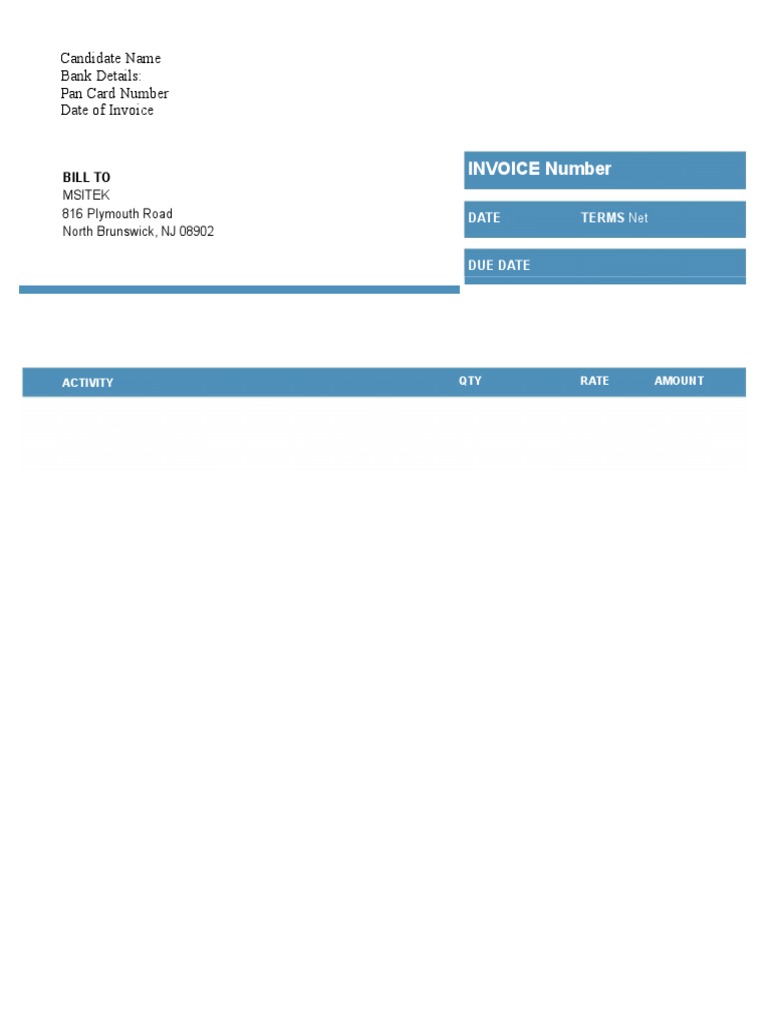 Sample Invoice | PDF