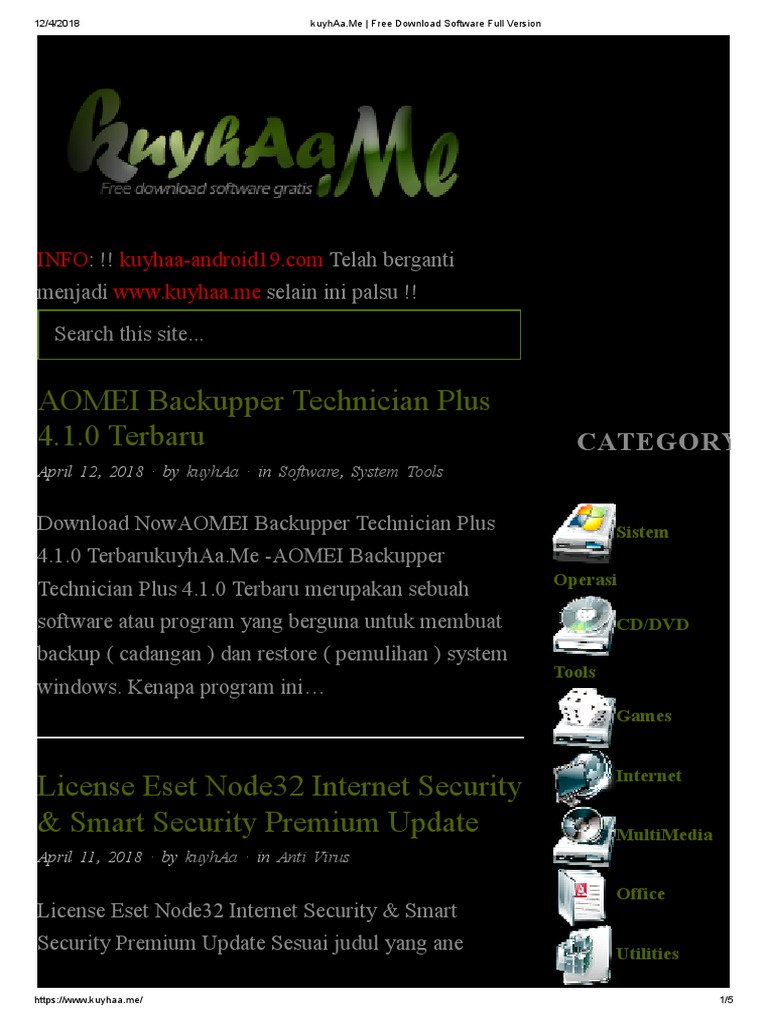 KuyhAa - Me - Free Download Software Full Version | PDF