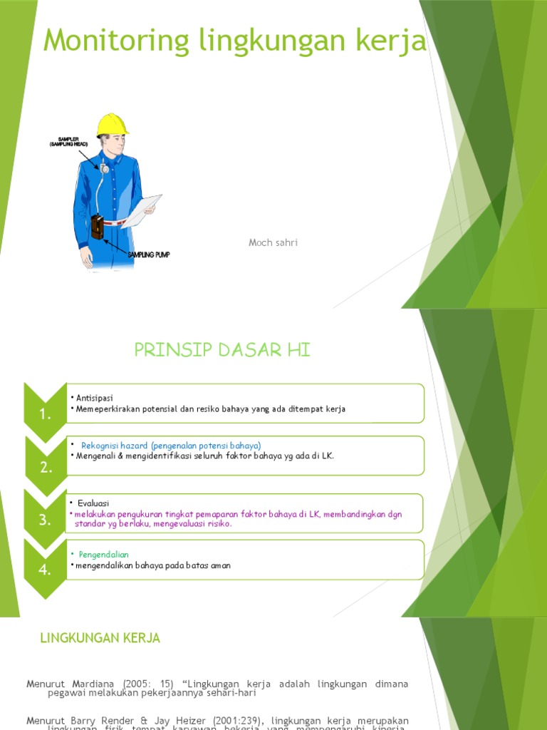 Monitoring Lingkungan Kerja | PDF