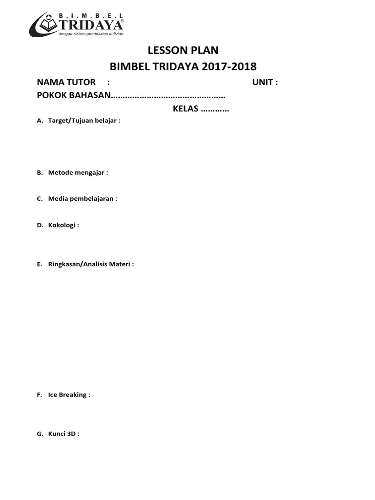 Lesson Plan IPA SMP | PDF