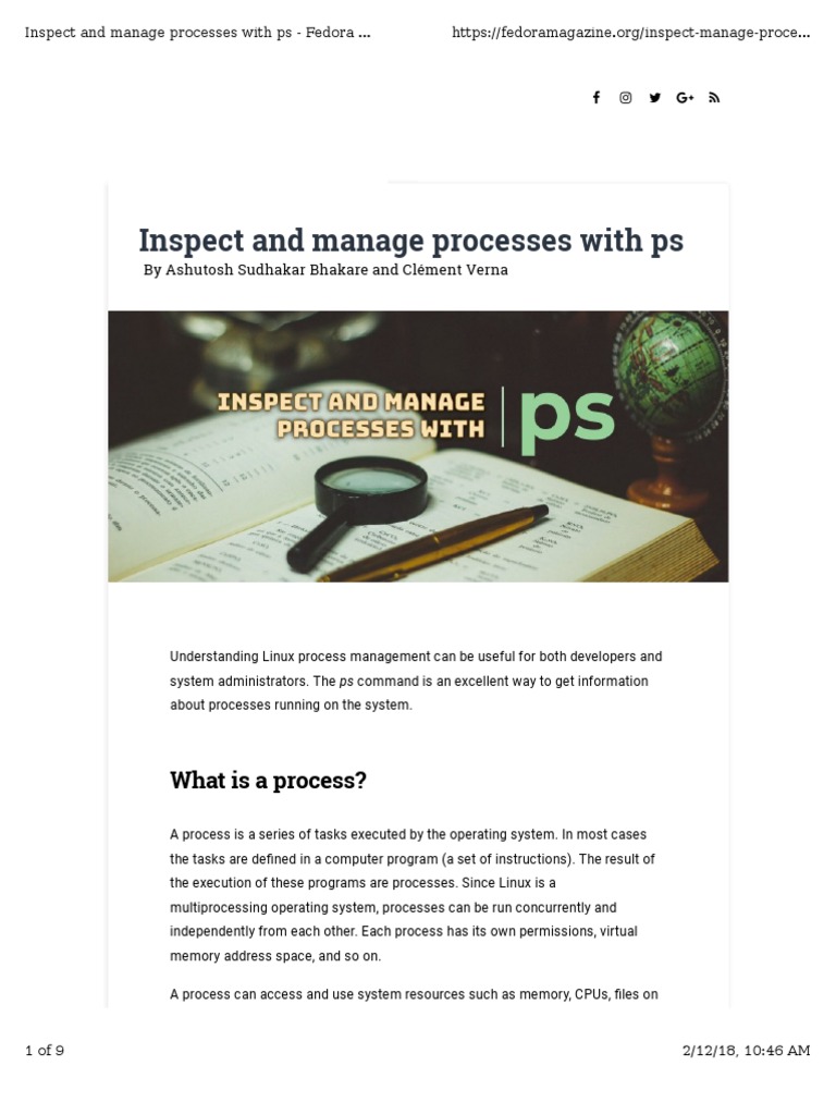 Ps Explained | PDF | Process (Computing) | Kernel (Operating System)