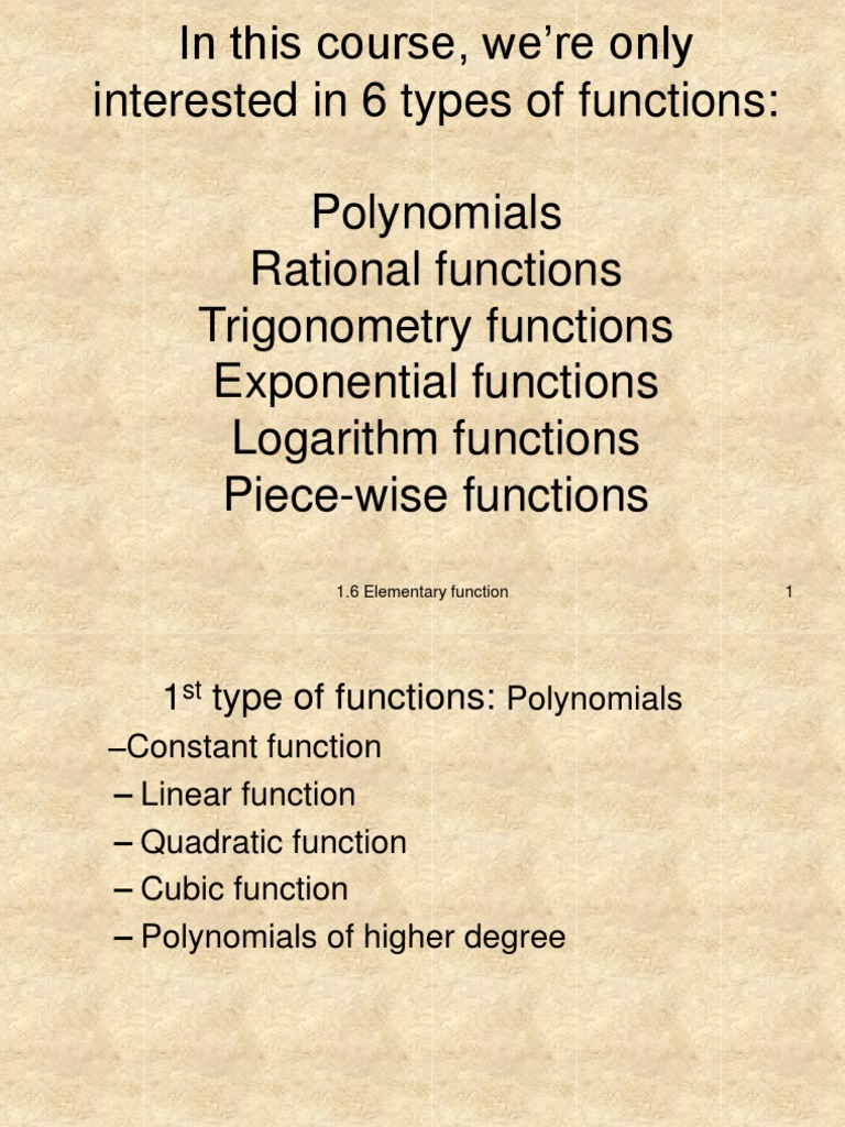 Chap 1 | PDF | Logarithm | Polynomial