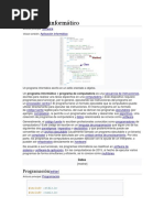 Programa Fuente y Programa Objeto | PDF