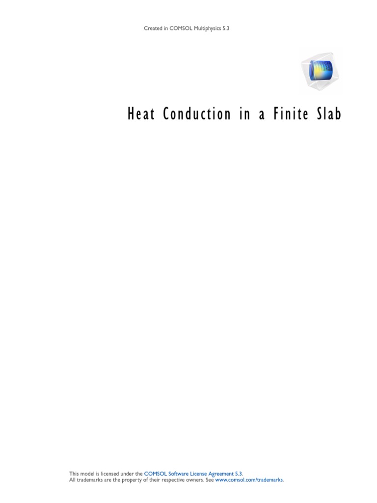 Models - Heat.heat Conduction in Slab | PDF | Integral | Function ...