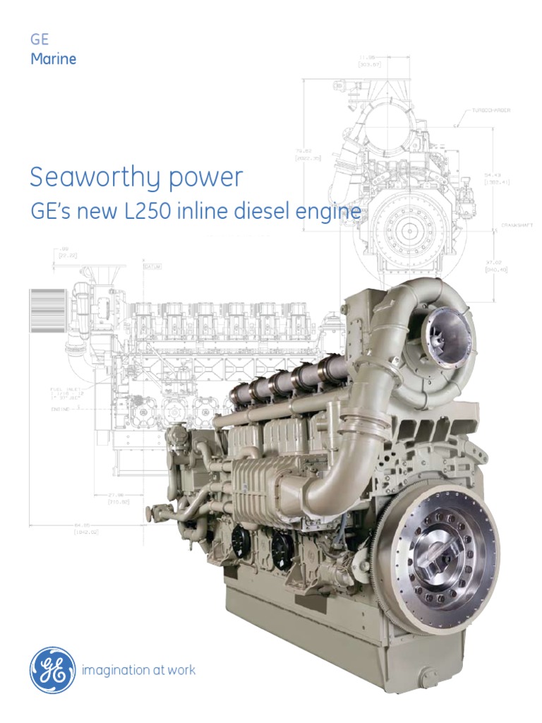 GE L250 Brochure | PDF | Internal Combustion Engine | Fuel Injection