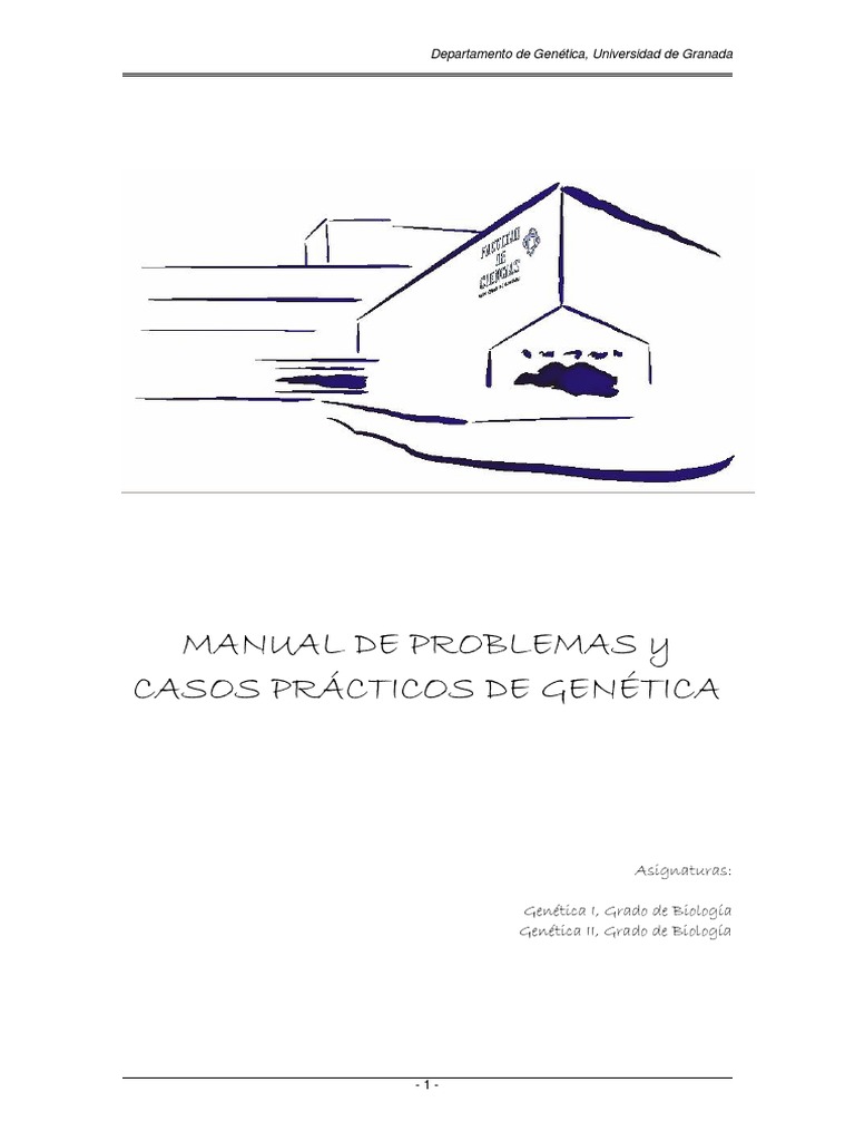 Manual - de - Problemas Genetica 1 PDF | PDF