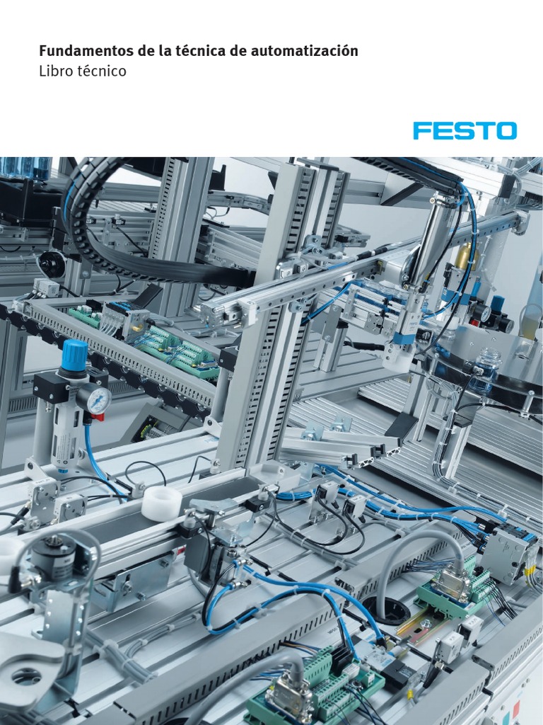 Automatización FESTO PDF | PDF | Relé | Corriente eléctrica